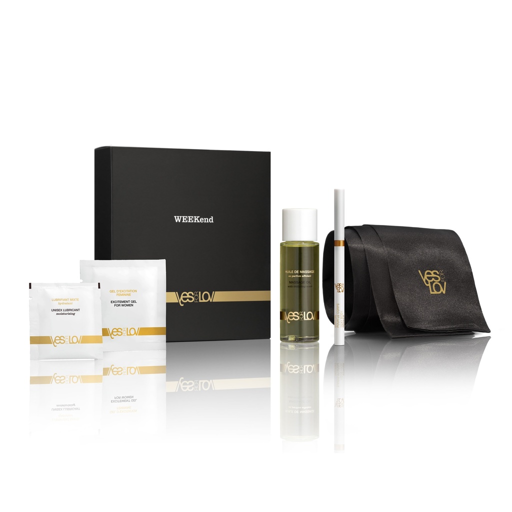 Coffret érotique YES FOR LOVE "Week-end" | Lingerie-pierre